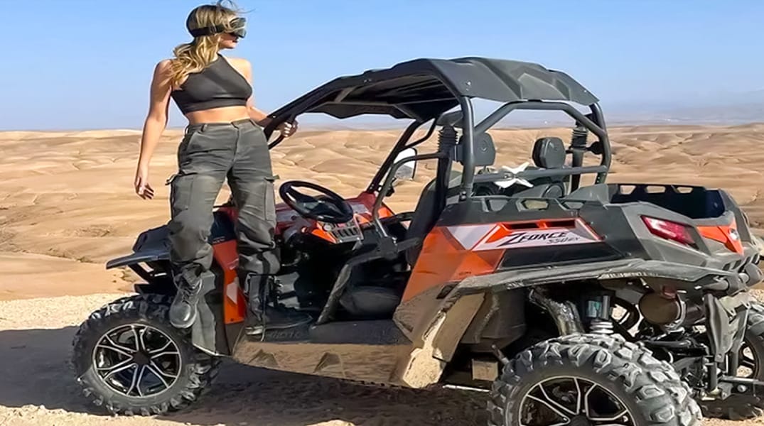 Buggy riding in the Agafay Desert - Excursion Quad Marrakech