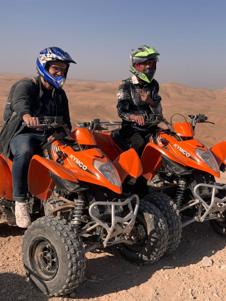 Quad ride in the Agafay Desert - Excursion Quad Marrakech