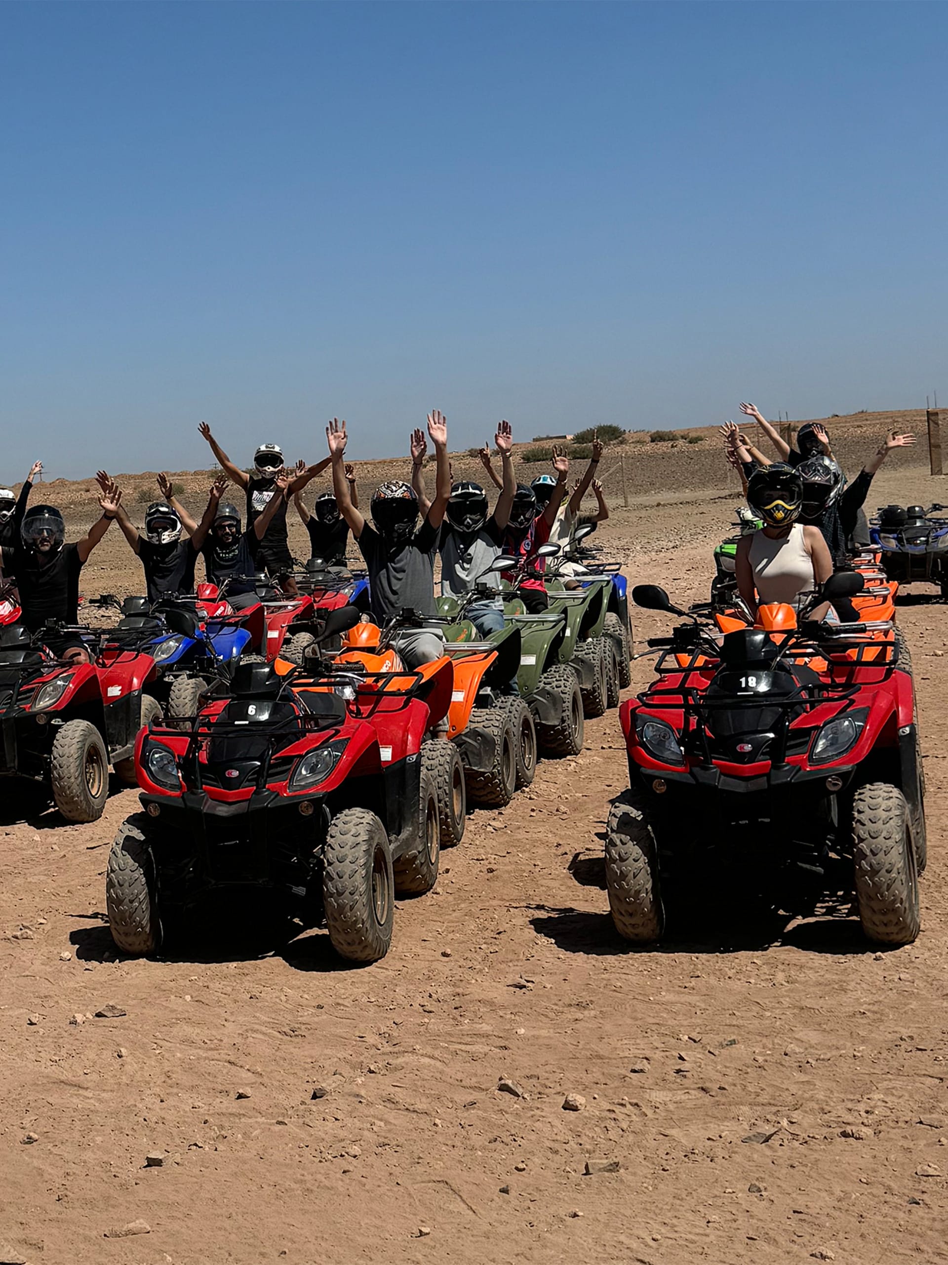 Buggy 1000cc + Quad riding in the Palmeraie - Excursion Quad Marrakech